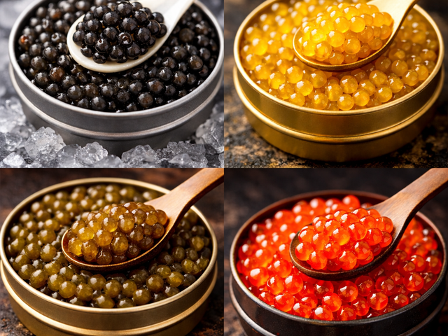 Exploring the Different Colors of Caviar – Caviar Lover