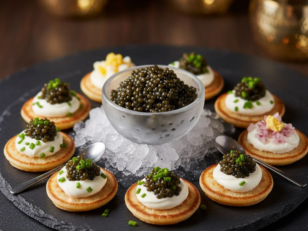 The Classic Bite: Simple Caviar & Blini – Caviar Lover