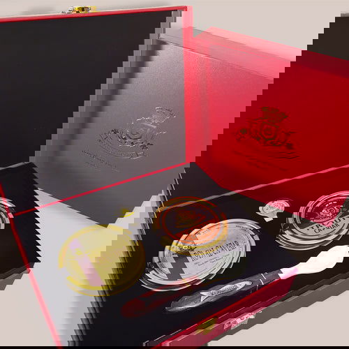 Royal Caviar Extravaganza-Red Gift Box – Caviar Lover